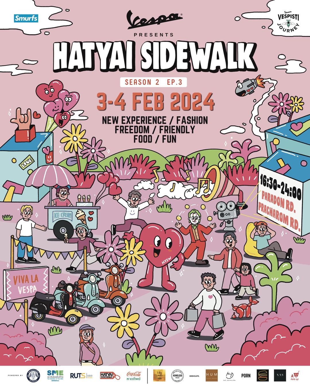 ต้อนรับเดือนแห่งความรักในบรรยากาศโรแมนติกกับ “HATYAI SIDEWALK” SEASON 2 EP.3